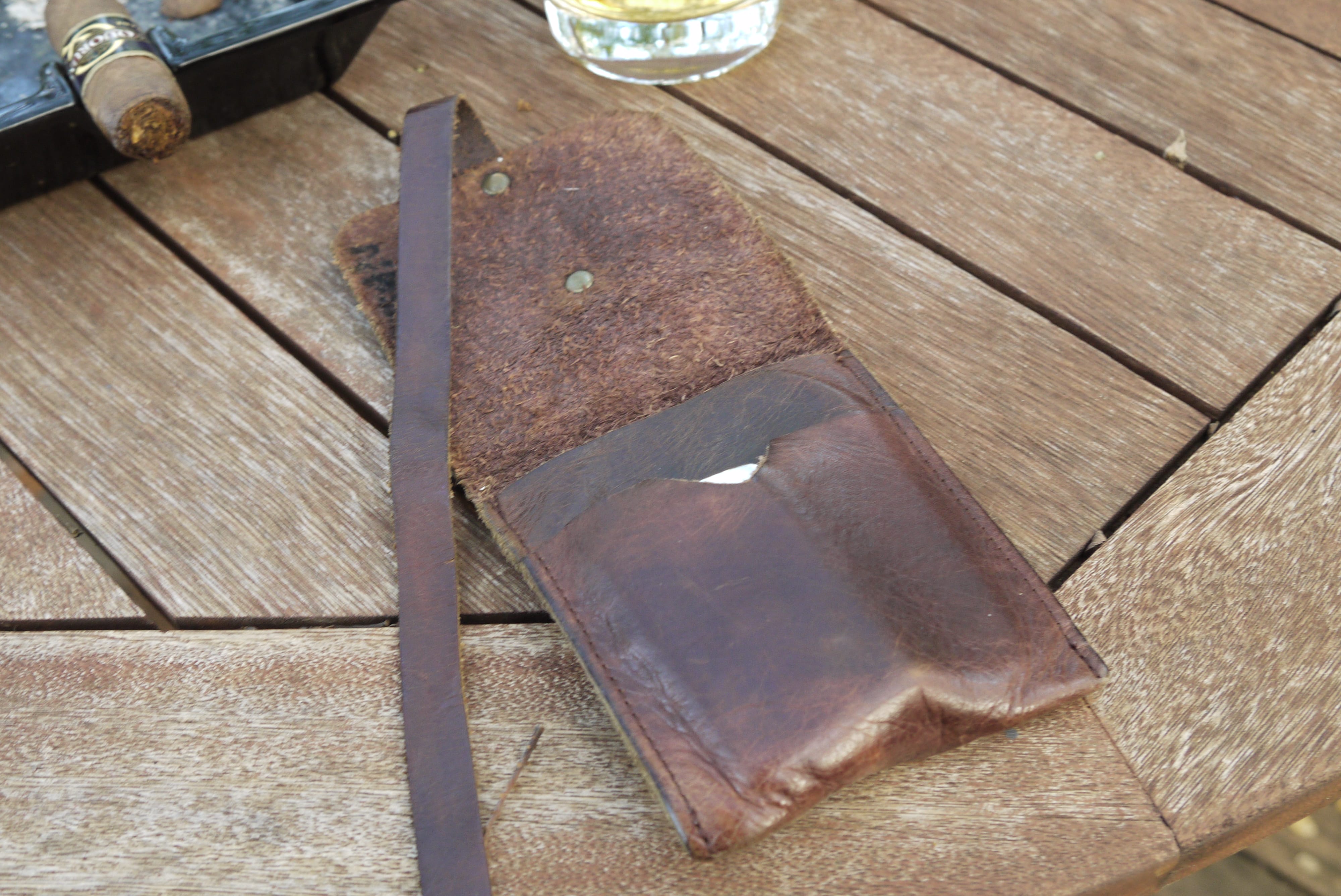 Custom Leather Cigar Smoking Kit – Thirty-One Whiskey
